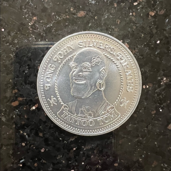 Other | Vintage Long John Silvers Tatoo Tom Coin | Poshmark